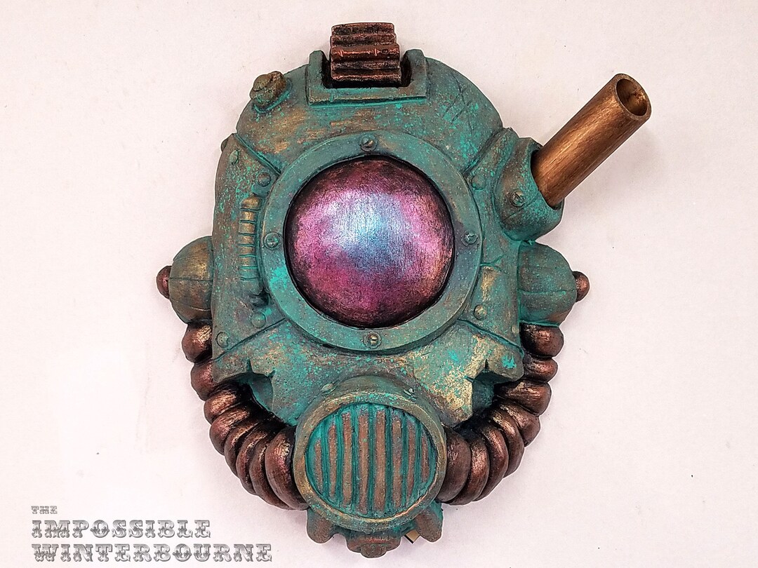 Underwater Wall Hanging Abyssal Scubabot Robot Sculpture With Brass ...