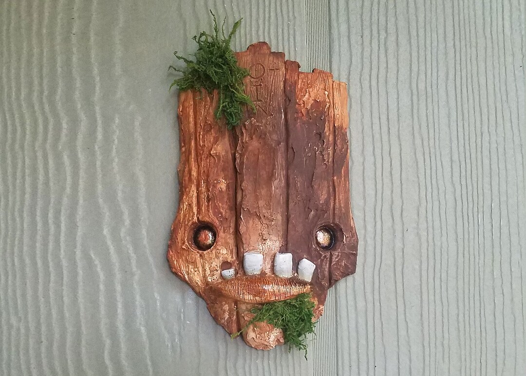 Goblin Sculpture, Mask Art, Voodoo Mask, Tiki Mask, Forest Spirit ...