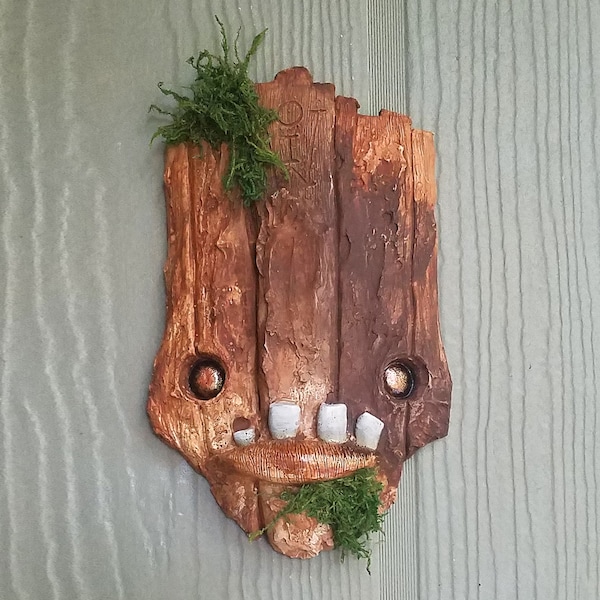 Tree Bark Mask - Etsy