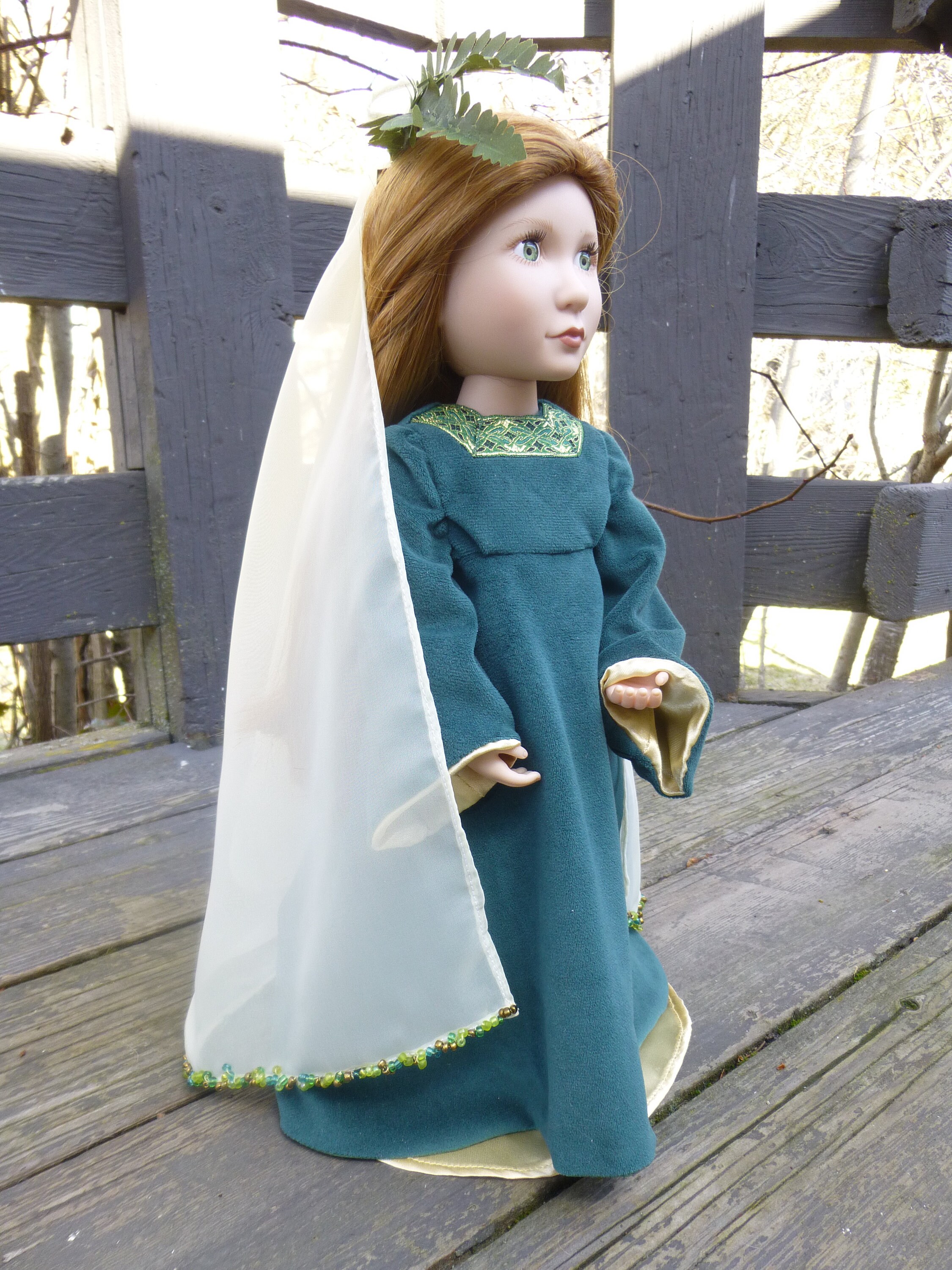 OOAK Celtic Medieval Irish Maiden Outfit for A Girl for All - Etsy