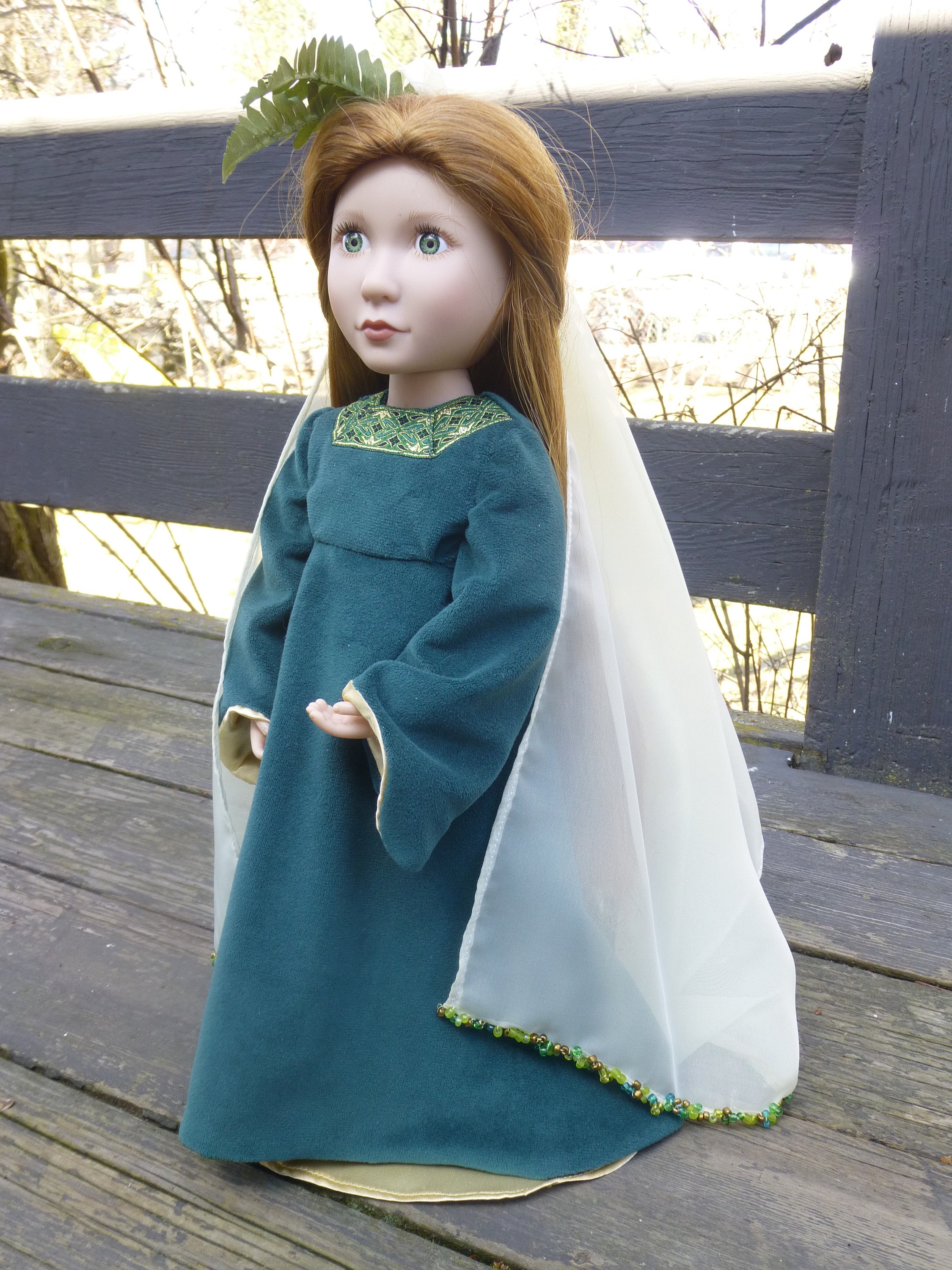 OOAK Celtic Medieval Irish Maiden Outfit for A Girl for All - Etsy