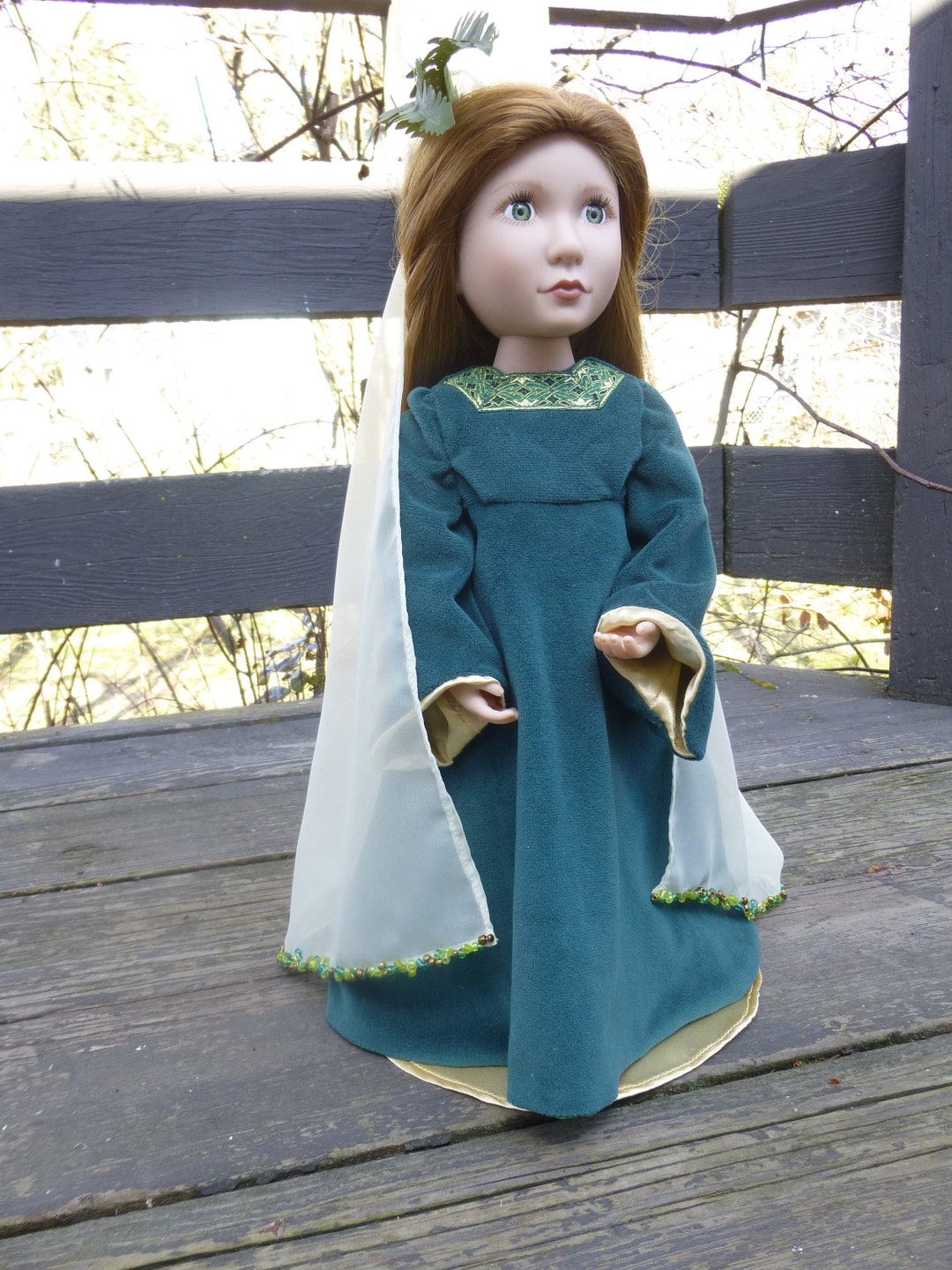 OOAK Celtic Medieval Irish Maiden Outfit for A Girl for All Time or ...