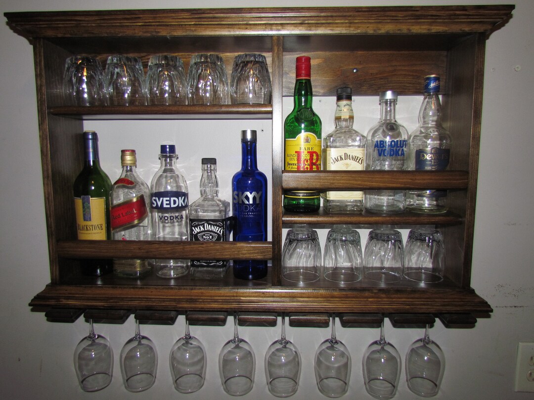 Mini Bar 3' X 2 ' Espresso Stain With Satin Clear Coat - Etsy