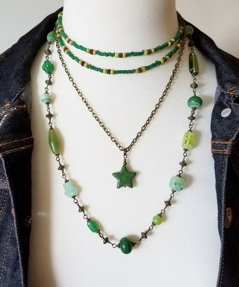 VENICE Antique Venetian Seed Bead Bohemian Layering - Etsy