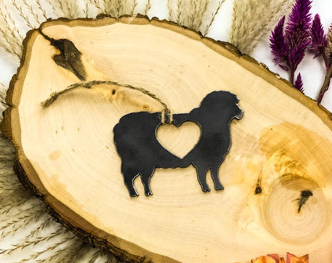 Sheep Lamb Animal Recycled Steel Metal Christmas Ornament Gift - Etsy
