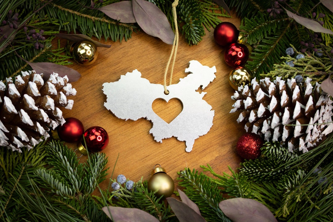 China Christmas Ornament / Personalized China Gift / Adoption Keepsake ...