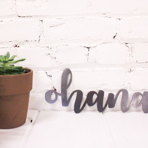Ohana Sign - Etsy