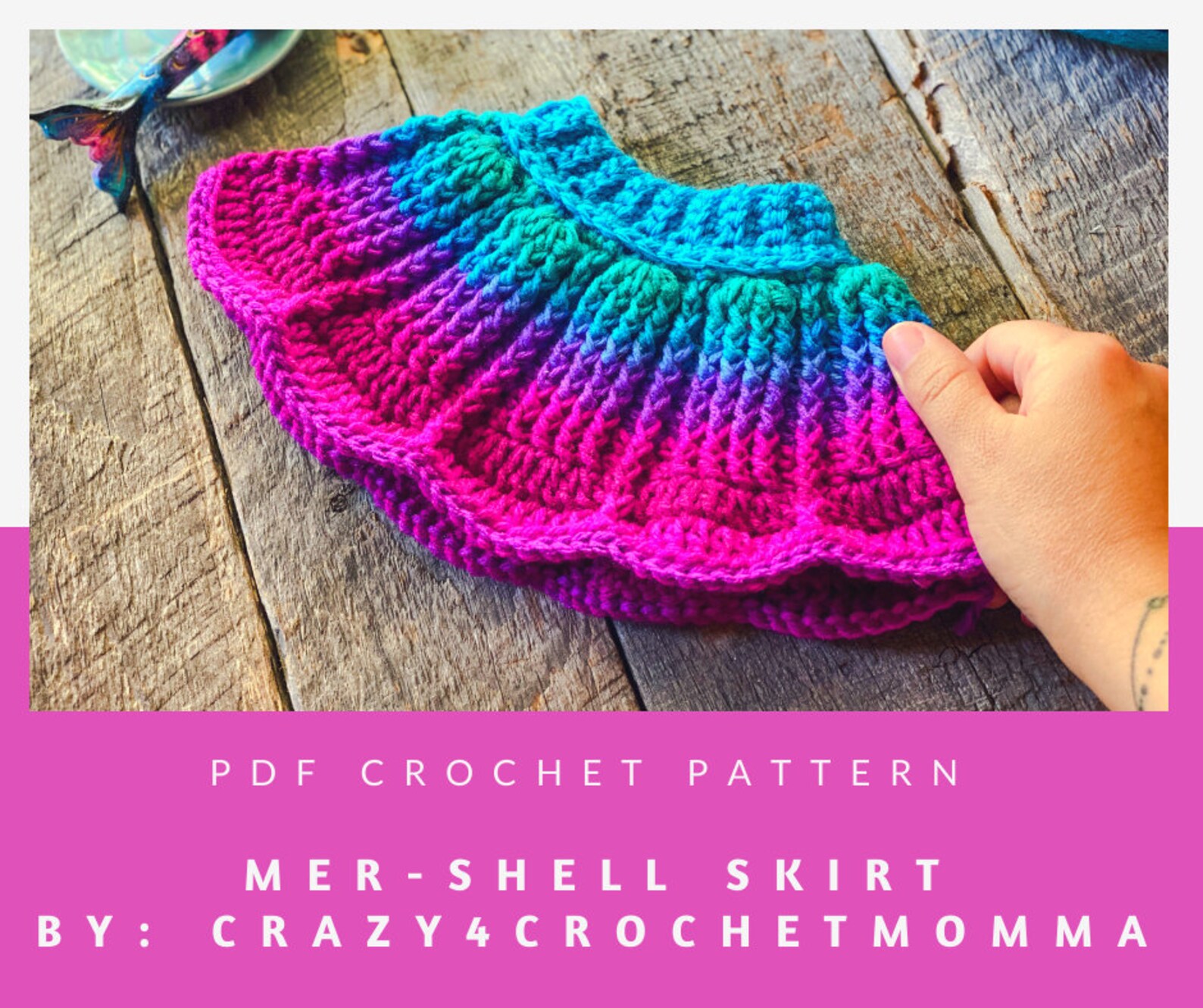 Mer-shell Skirt Pattern - Etsy