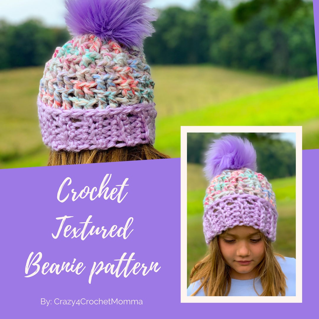 The Textured Beanie - Etsy