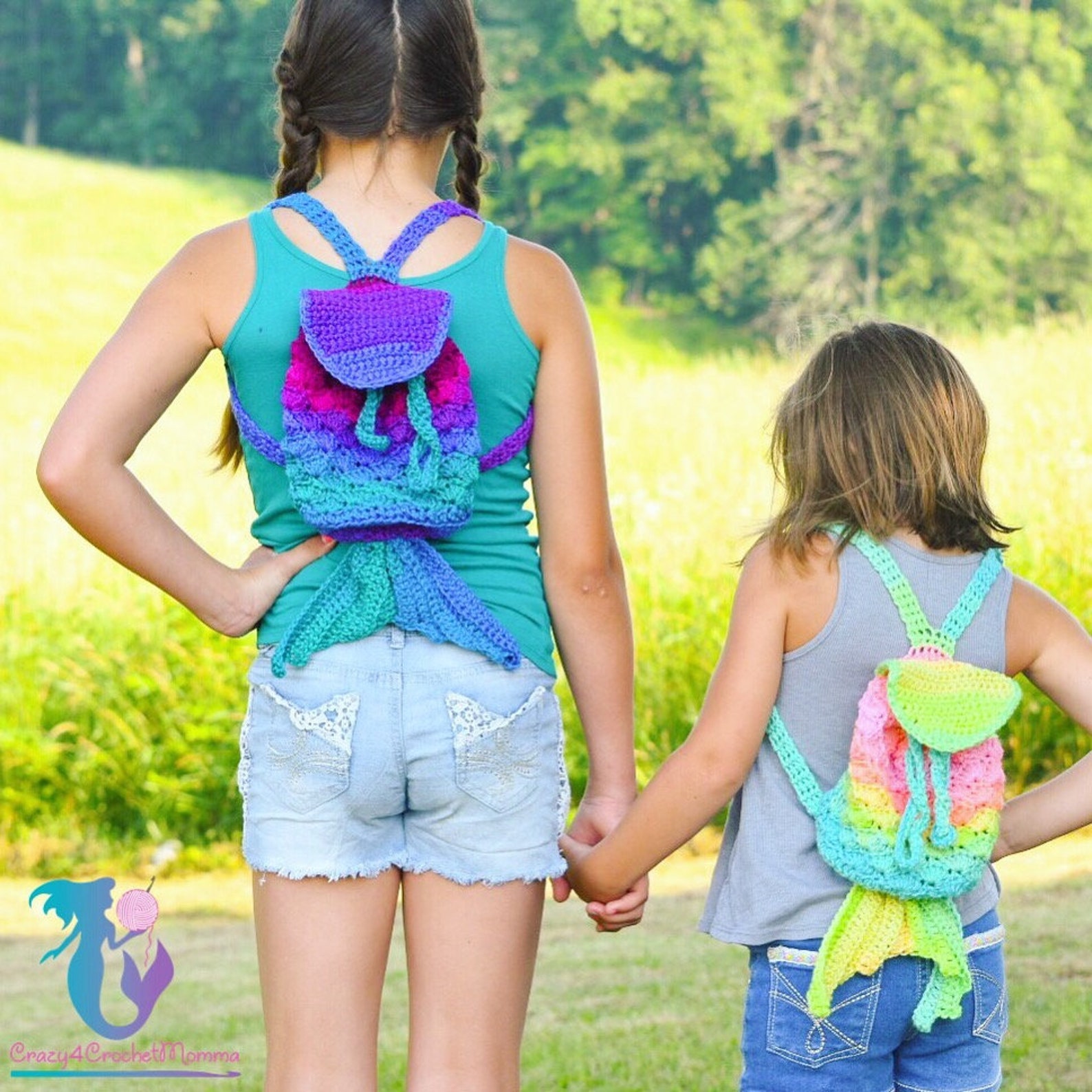Mermaid Backpack Pattern - Etsy