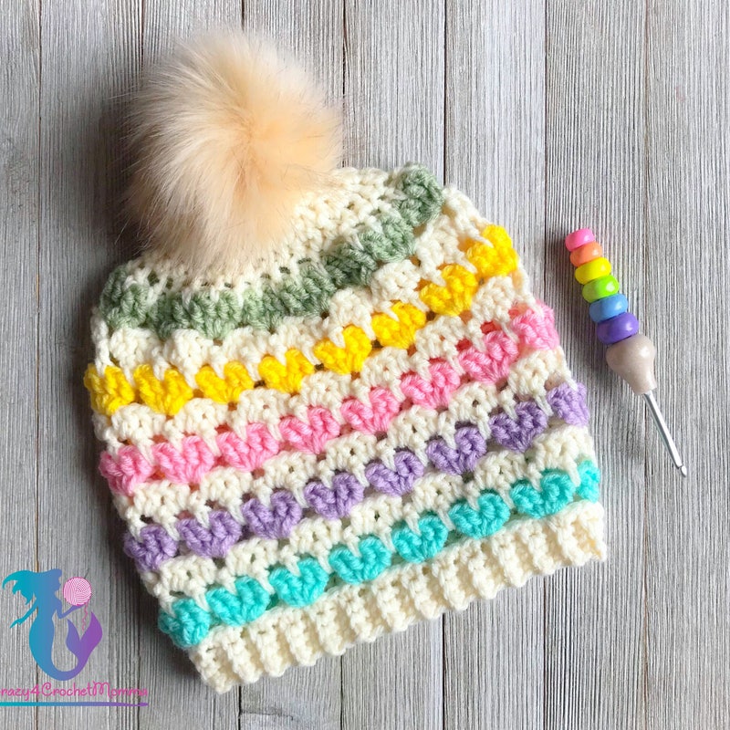Heart Beanie - Etsy
