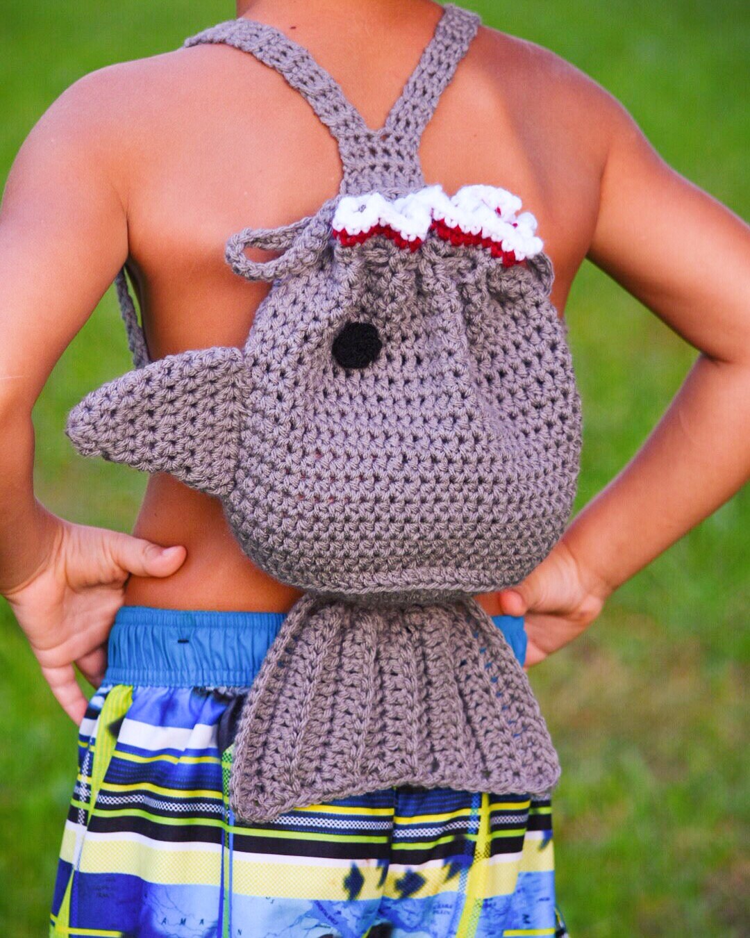 Shark Backpack Pattern - Etsy