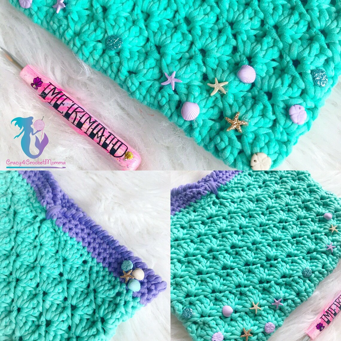 Little Mermaid Purse Pattern - Etsy