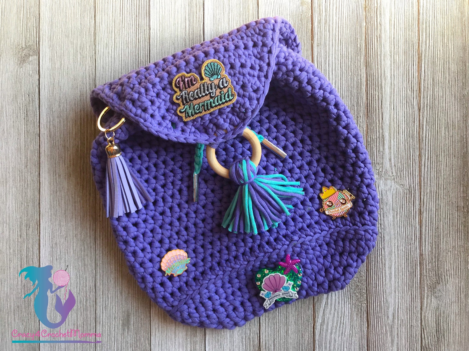 Boho Chic Backpack Pattern - Etsy