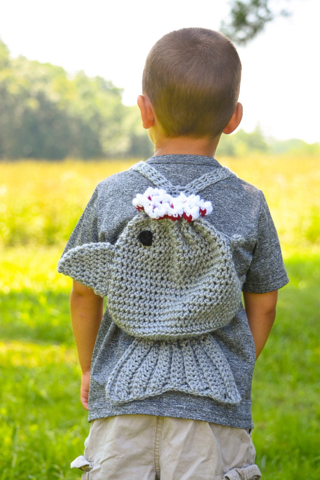 Shark Backpack Pattern - Etsy
