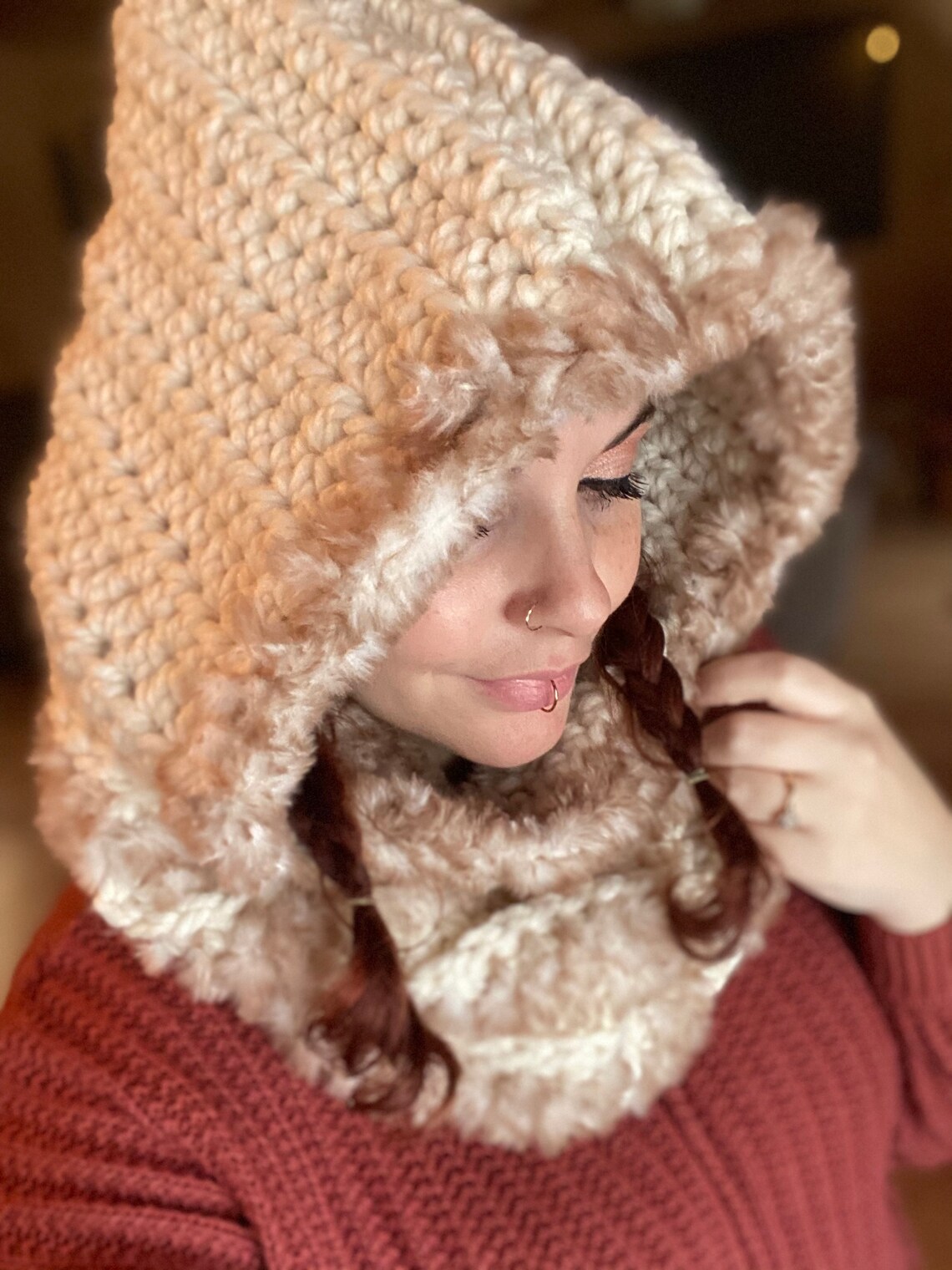 The Cuddle Hood Crochet Pattern - Etsy Canada