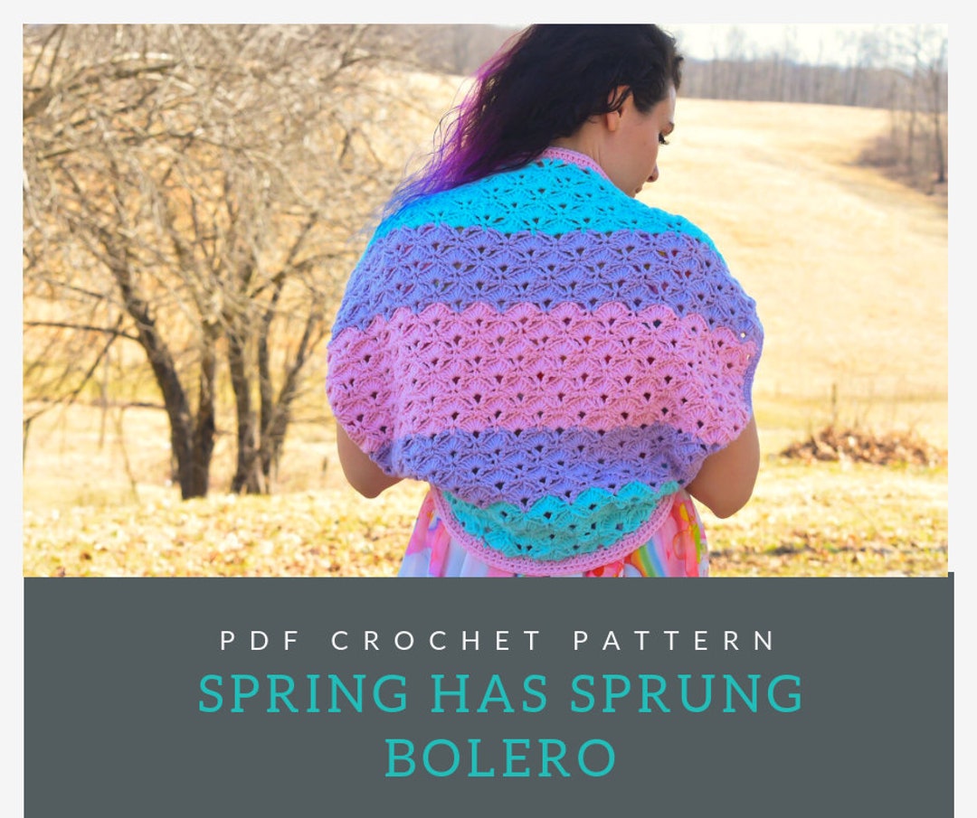 Spring Has Sprung Bolero - Etsy