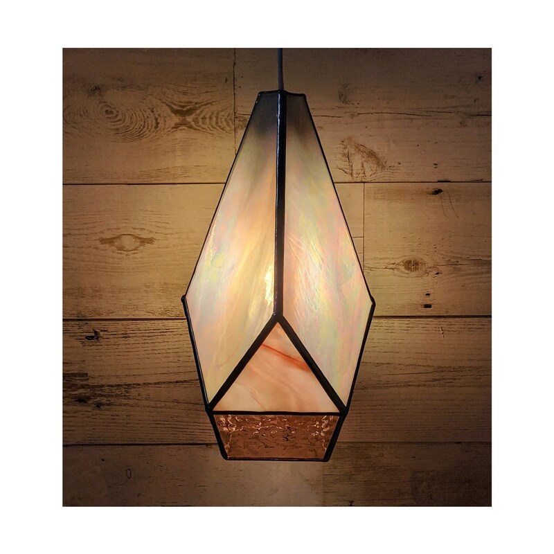 Stained Glass Ceiling Light - Etsy