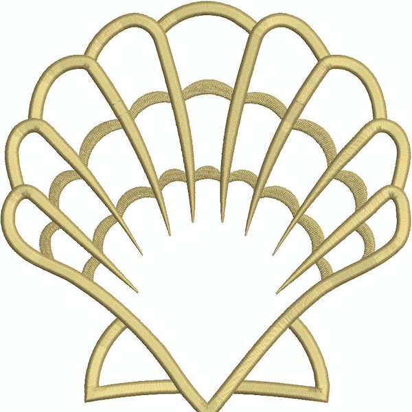 Sea Shells Machine Embroidery - Etsy