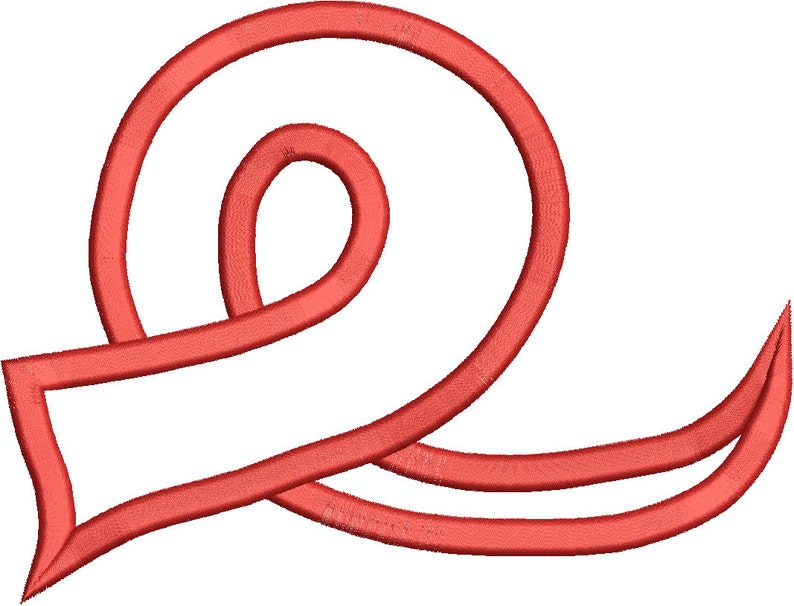 Pig Tail Machine Embroidery Design Applique 084 - Etsy