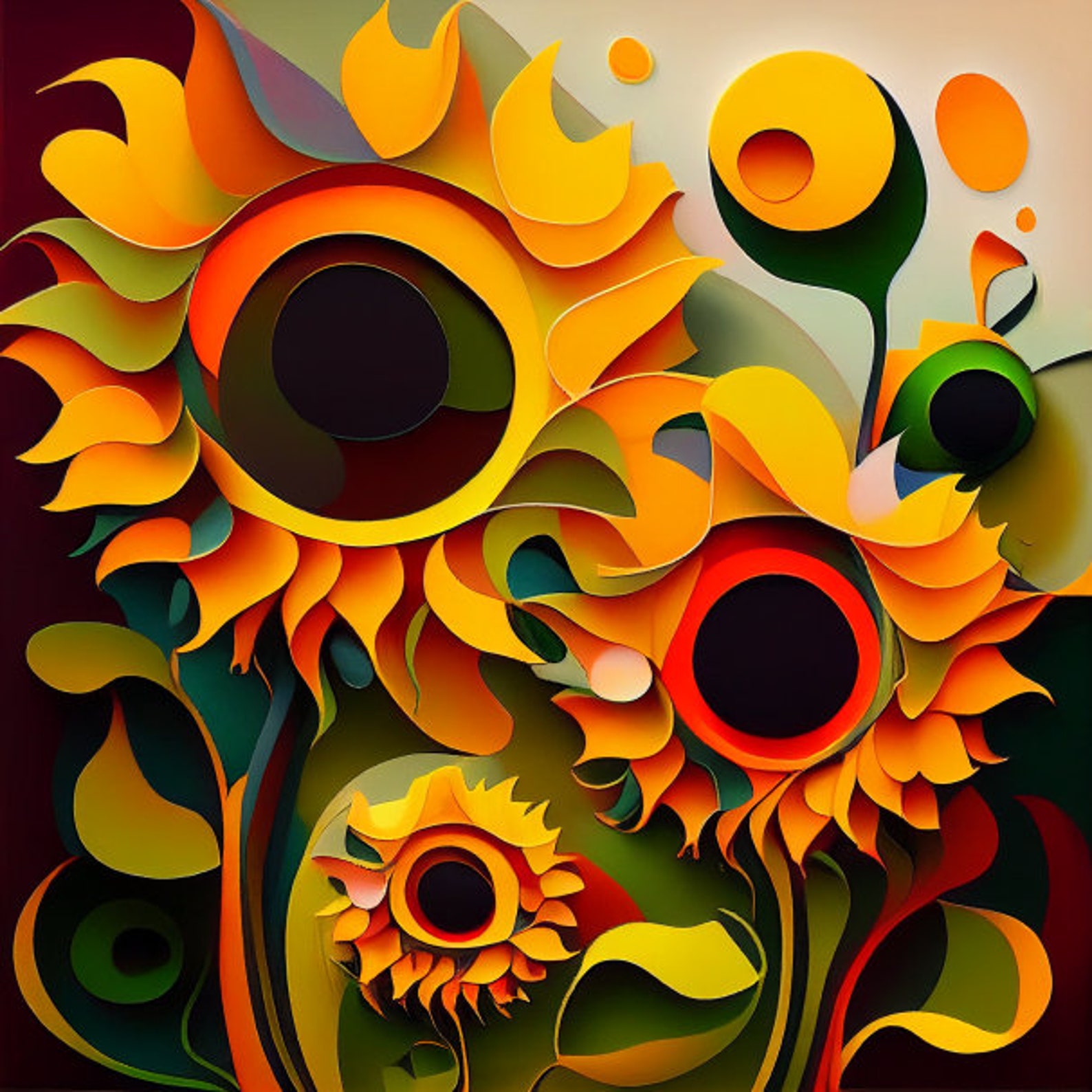 Sunflowers - Etsy