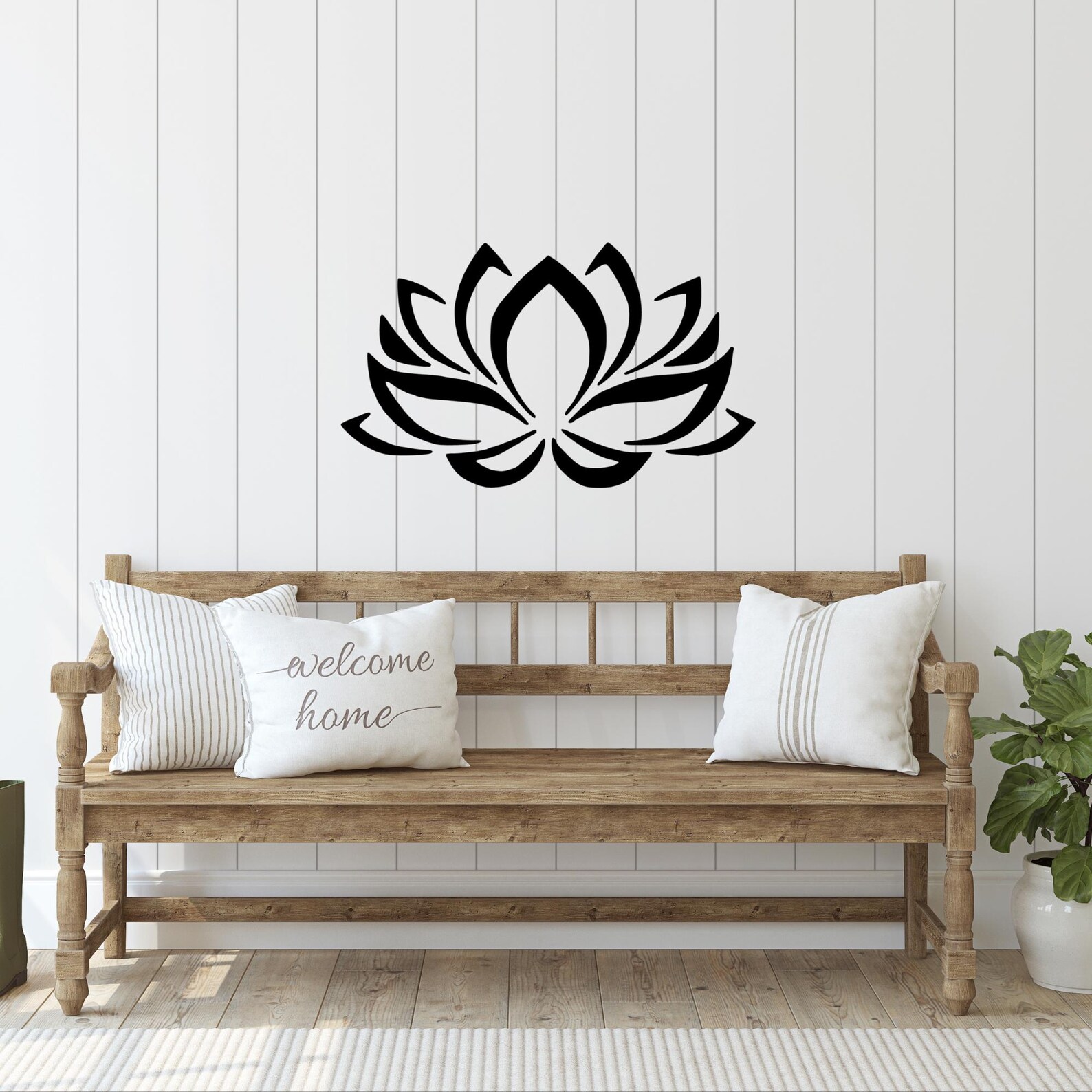Lotus Flower Stencil, Reusable Lotus Stencil, Lotus Stencil, Flower ...