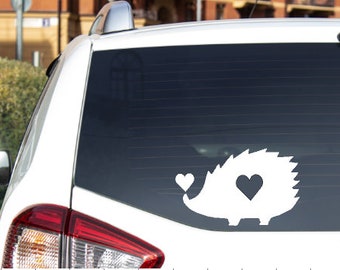 Hedgehog Car Decal / Can't Touch This / Hedgehog Obsessed Decal ...