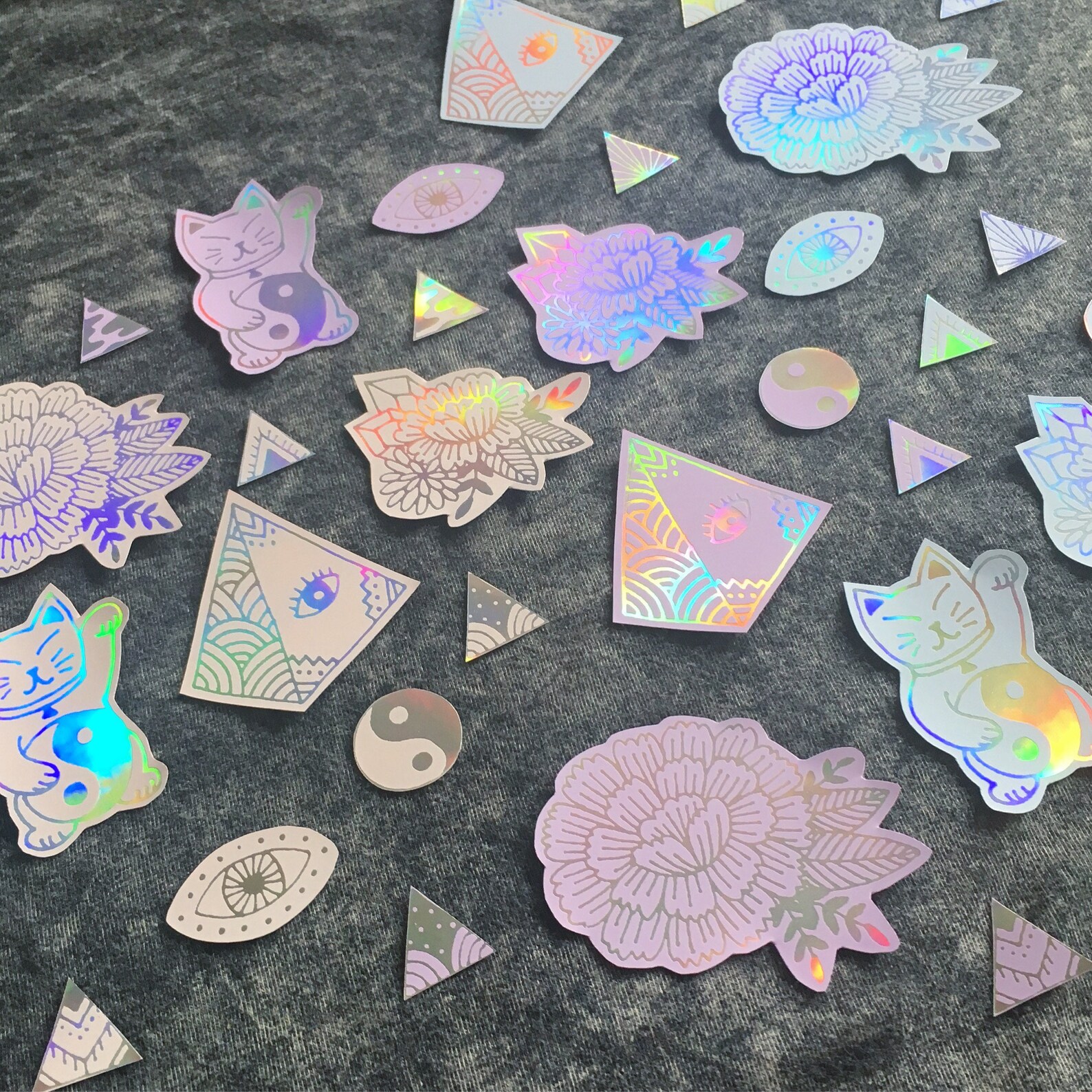 Holographic Stickers MEGA PACK - Etsy