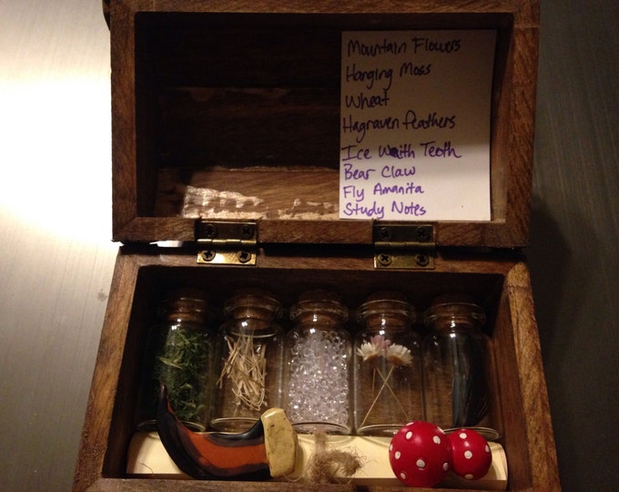 Skyrim Mini Alchemy Chest - Etsy