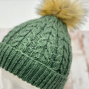 Twin Cities Toque | Knitting Pattern | Cables | Beginner - Etsy