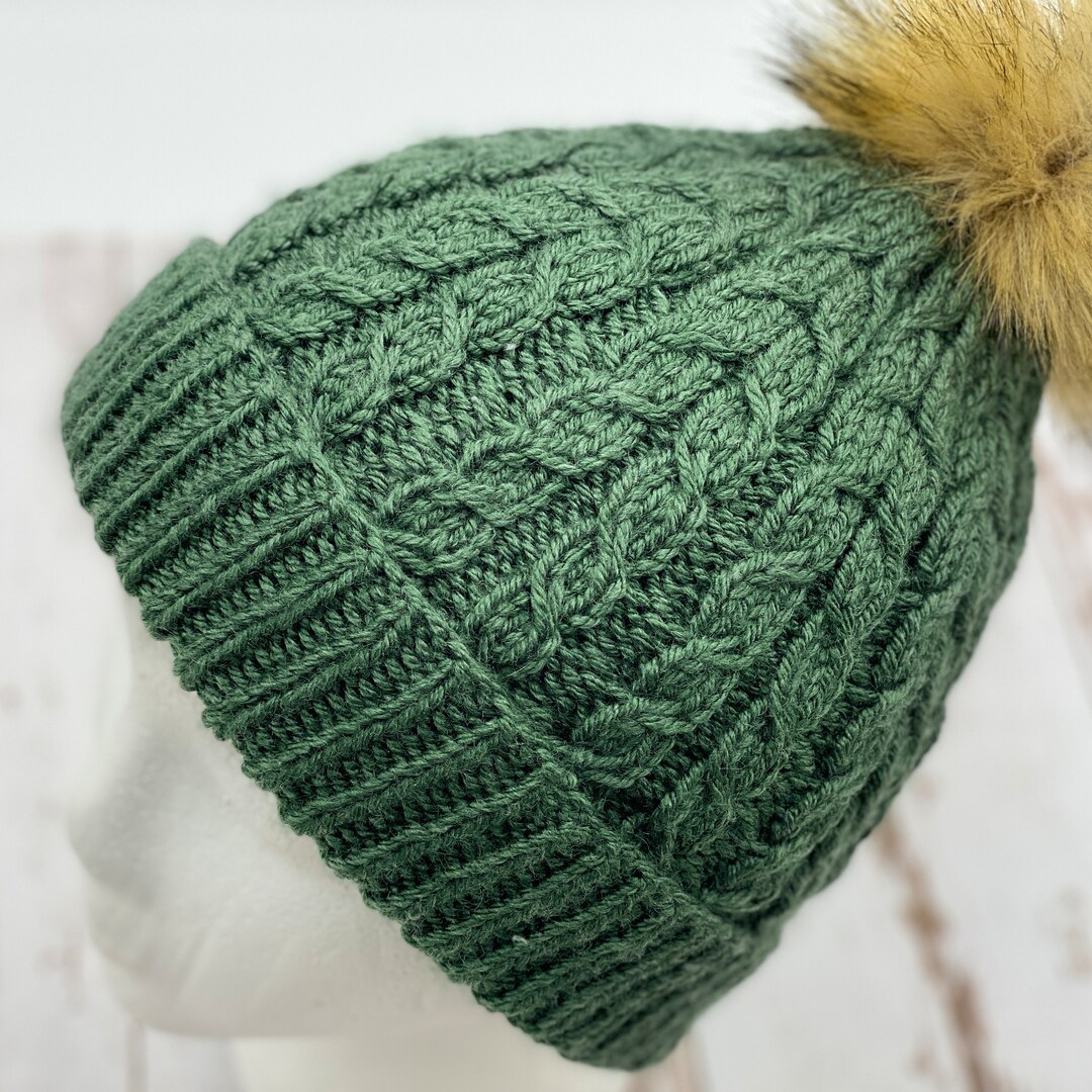 Twin Cities Toque | Knitting Pattern | Cables | Beginner - Etsy
