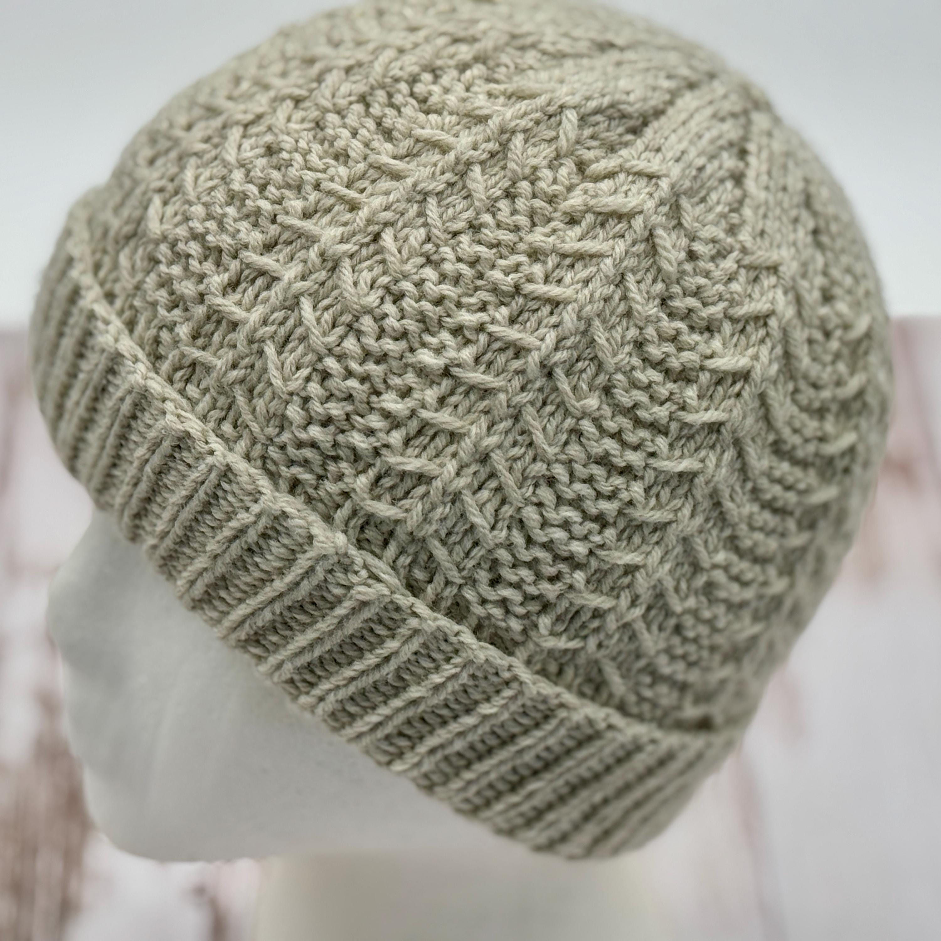 Climber Crest Cap | Knitting Pattern | Cables | Beginner - Etsy