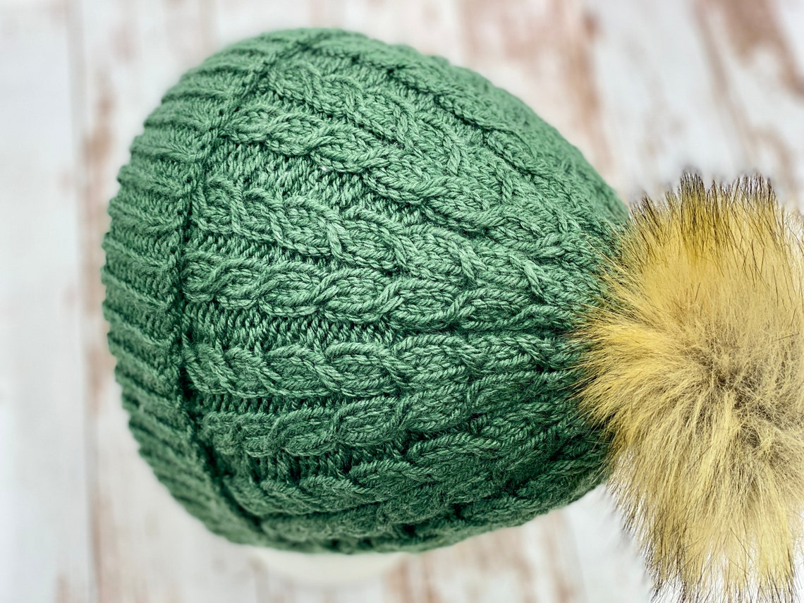Twin Cities Toque | Knitting Pattern | Cables | Beginner - Etsy Canada