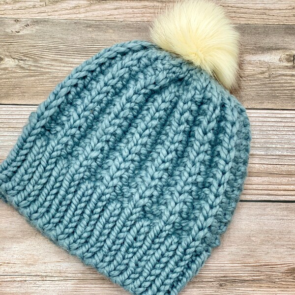 Knit Hat Pattern - Etsy