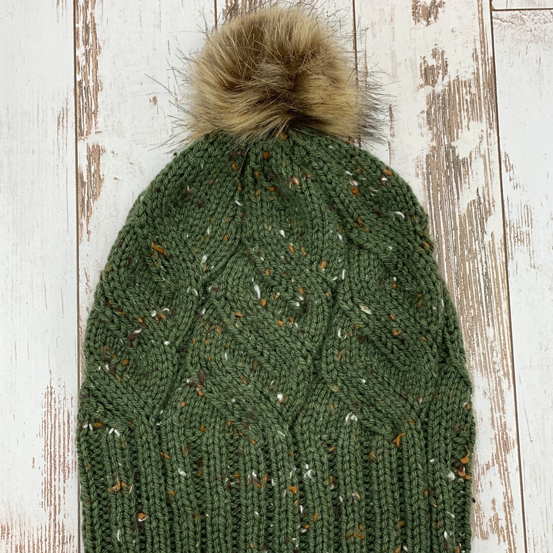 Hot Springs Willow Hat | Knitting Pattern | Cables | Beginner - Etsy