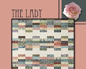 The Lady Quilt Pattern Villa Rosa Designs Finished 54 X 72 - Etsy