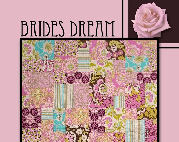 Brides Dream Quilt Pattern Villa Rosa Designs Finished 36 X 45 - Etsy