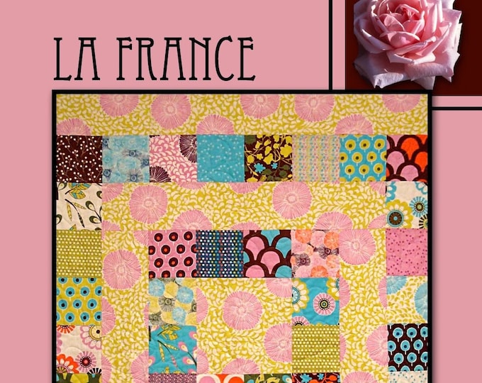 La France Quilt Pattern Villa Rosa Designs Finished 36 X 45 - Etsy