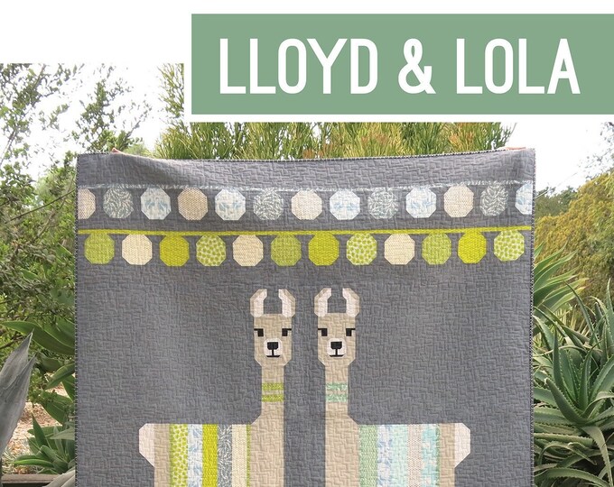 Lloyd and Lola Quilt PATTERN by Elizabeth Hartman EH032 - Etsy