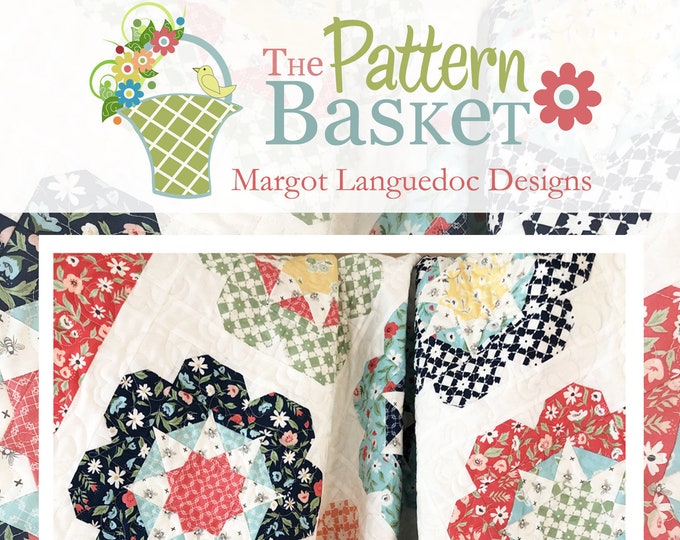 Moonflower Quilt Pattern TPB1907 by Margot Languedoc Designs Paper ...