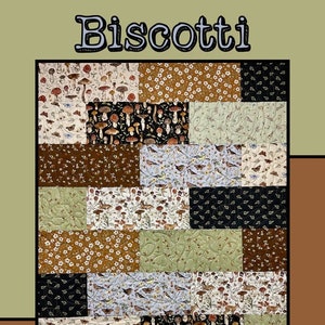 Biscotti Pattern Card by Villa Rosa Designs Finished Size 48" X 64" Fat ...