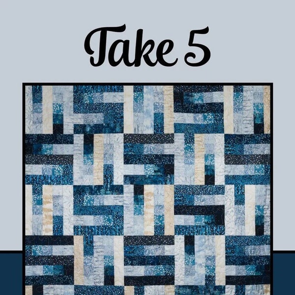 Take 5 Quilt Pattern - Etsy