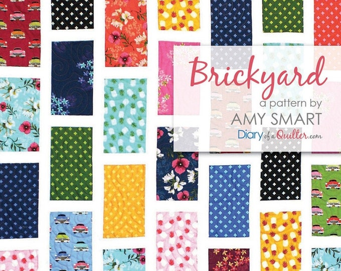 Brickyard Quilt Pattern - Printed Pattern Only DQ-1804 by Amy Smart ...