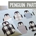 Penguin Party Quilt Pattern EH041 by Elizabeth Hartman Paper | Etsy