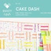 Cake Dash Quilt Pattern QLP142 by Quilty Love - Layer Cake Friendly - 6 ...