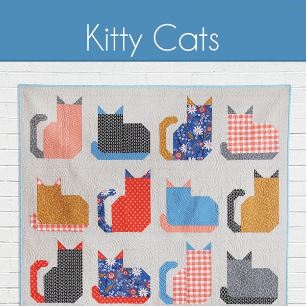 Cat Quilt Patterns - Etsy