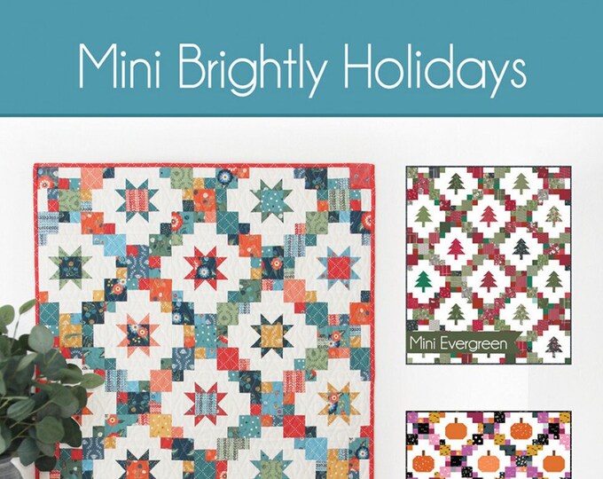 Mini Brightly Holidays Quilt Pattern CCS219 by Allison Harris for Cluck ...