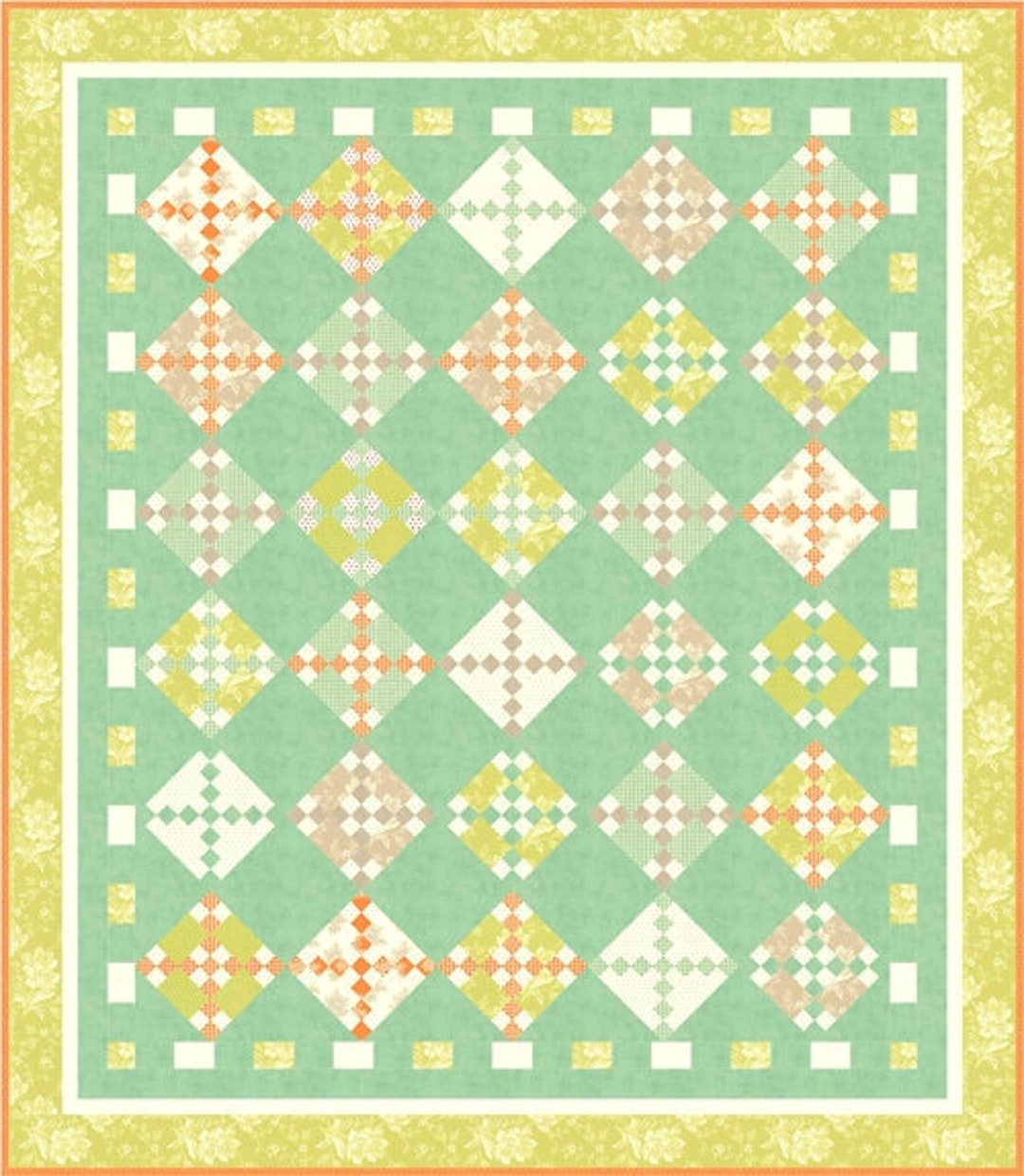 Sweet Sixteen Quilt Pattern Paper Only by Fig Tree Quilts by Joanna ...