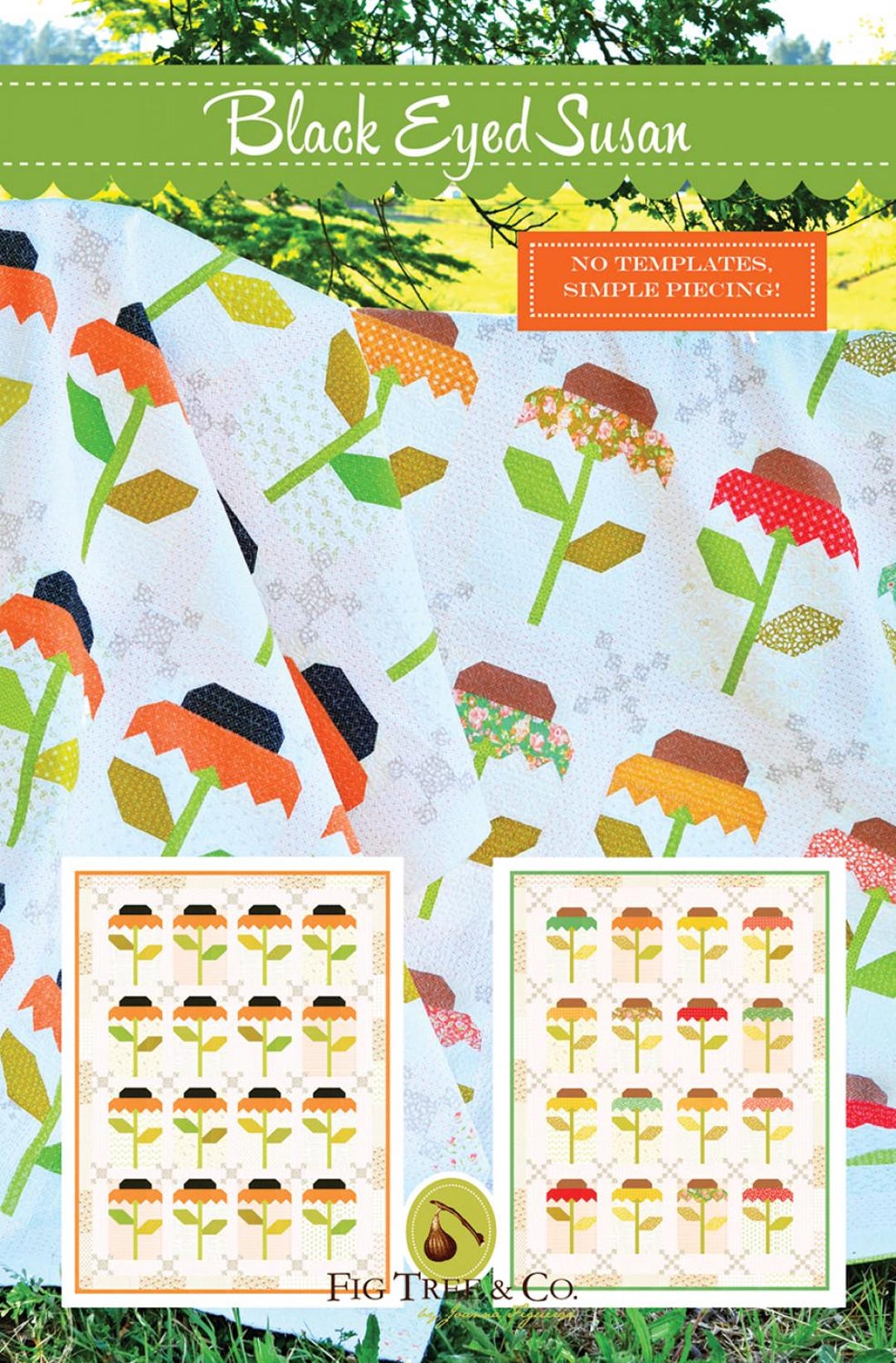 Black Eyed Susan Pattern Only FTQ2002 - Etsy