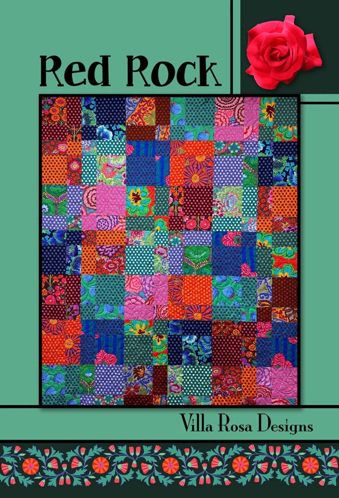 Red Rock Quilt Pattern - Printed Pattern Only - From Villa Rosa Designs ...